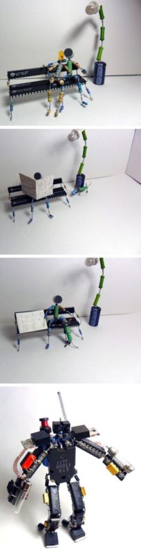 11 Collectibles You Can Make From Spare Electronics Components | EFY