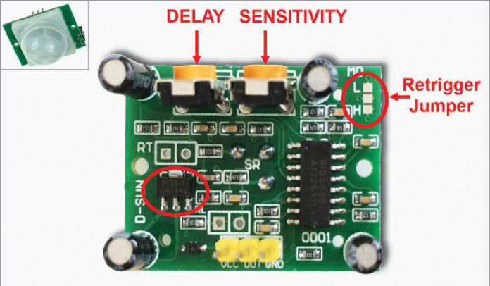 IR Motion Sensor Relay Switch | Detailed Project Available