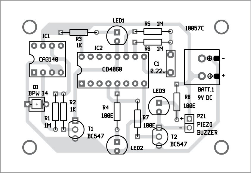 PIN Diode Based Fire Sensor | Detailed Project Available