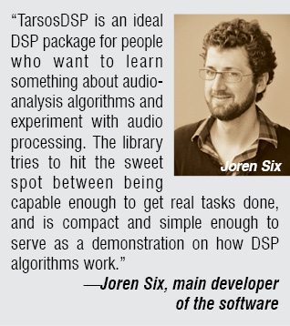 TarsosDSP: A Real-Time Audio Analysis & Processing Framework