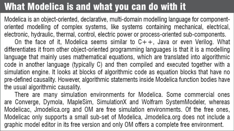 Modelling With Modelica In OpenModelica