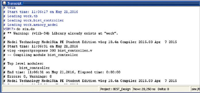 BIST Memory Design Using Verilog | Full DIY Project