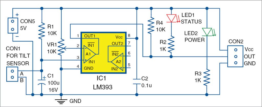 Lid Monitor Sensor Module DIY Project