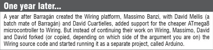 Wiring: Open Source Platform For Microcontrollers