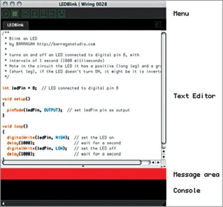 Wiring: Open Source Platform For Microcontrollers