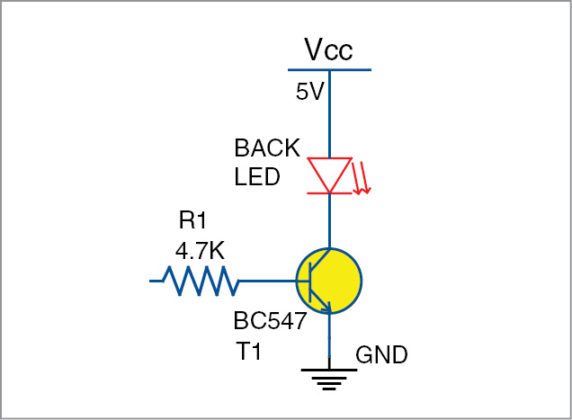 Dimming LCD Backlight | Detailed Circuit Diagram Available