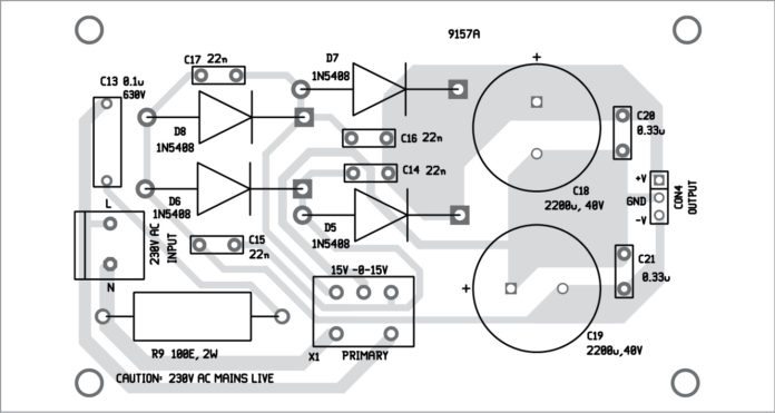 Universal Power Supply | Detailed Project Available
