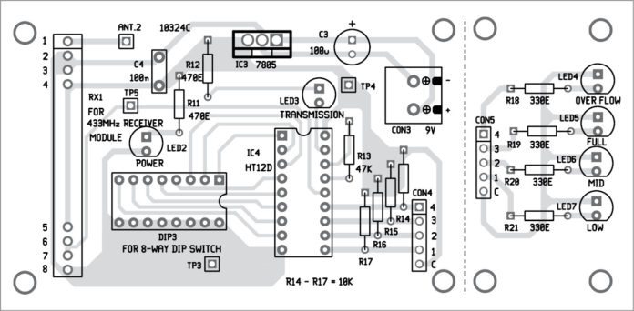 Wireless Water Level Indicator Without Microcontroller | Full DIY Project