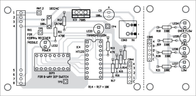 Wireless Water Level Indicator Without Microcontroller | Full DIY Project