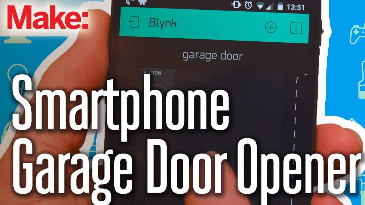 DIY Video: Smartphone Garage Door Opener Project