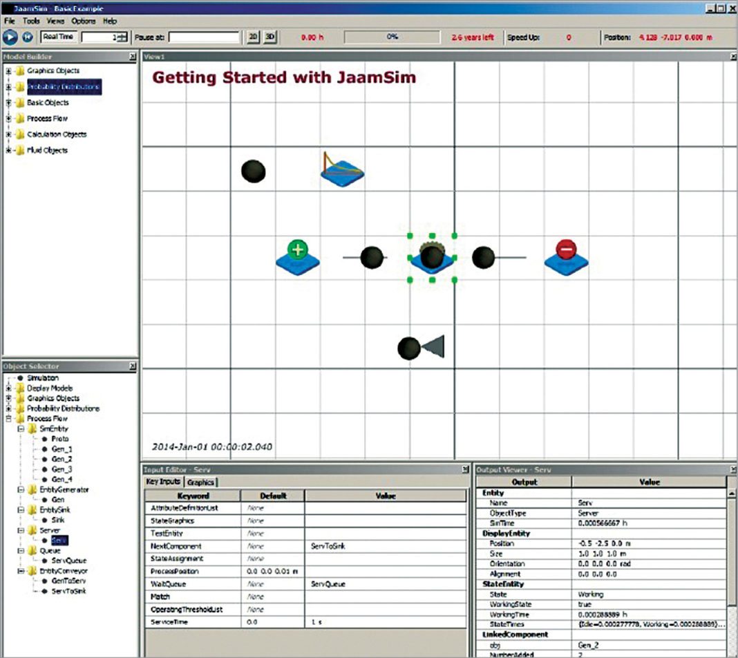 Jaamsim Simulation Tool For Simplifying Complex Systems
