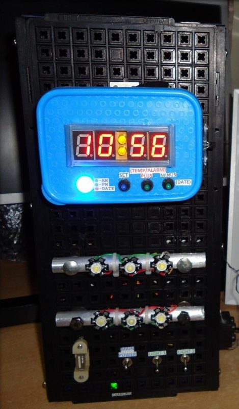 Multifunction Rechargeable Clock | Detailed Project Available