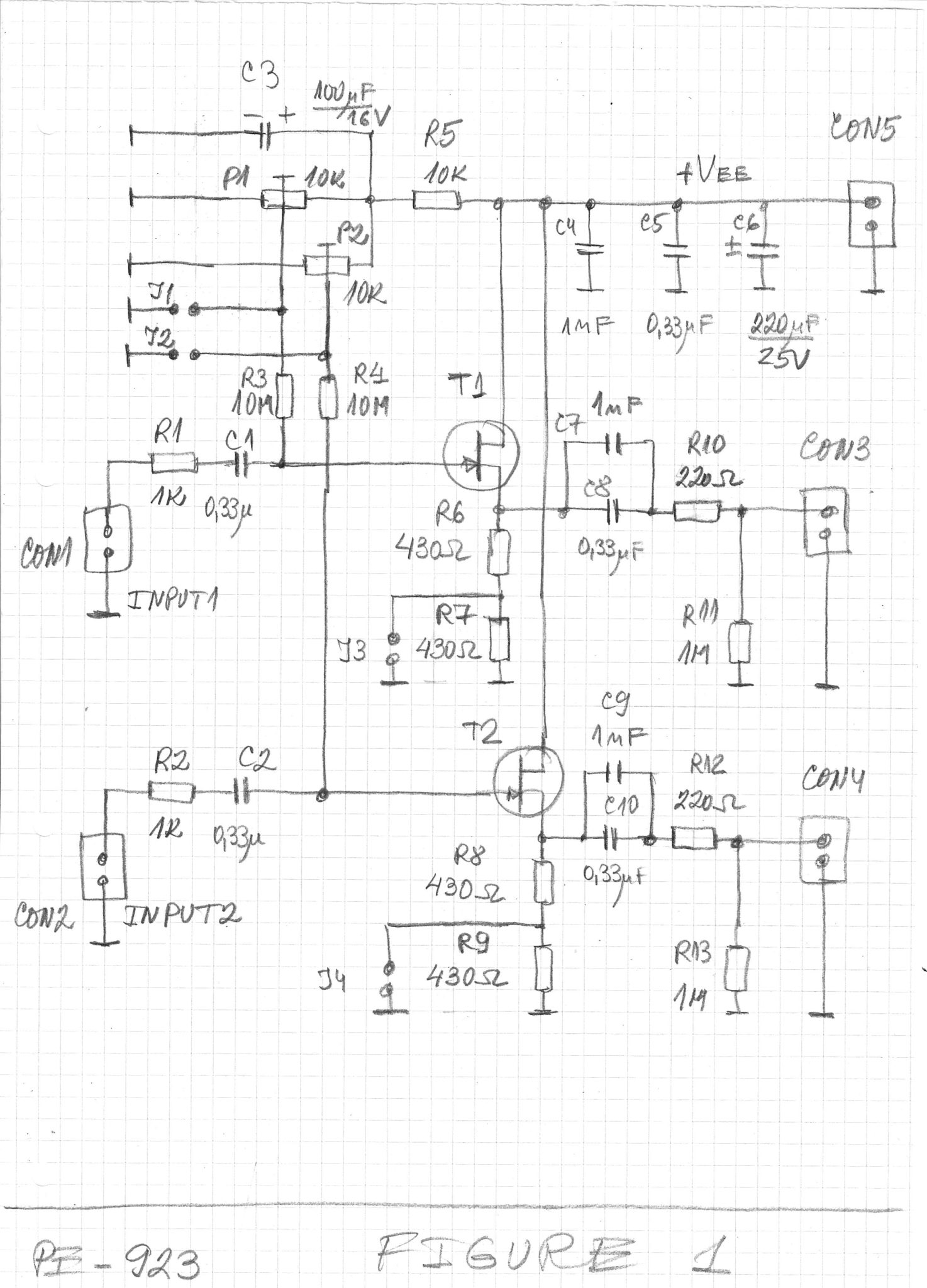 Low Cost Dual Channel Active AC Analog Probe