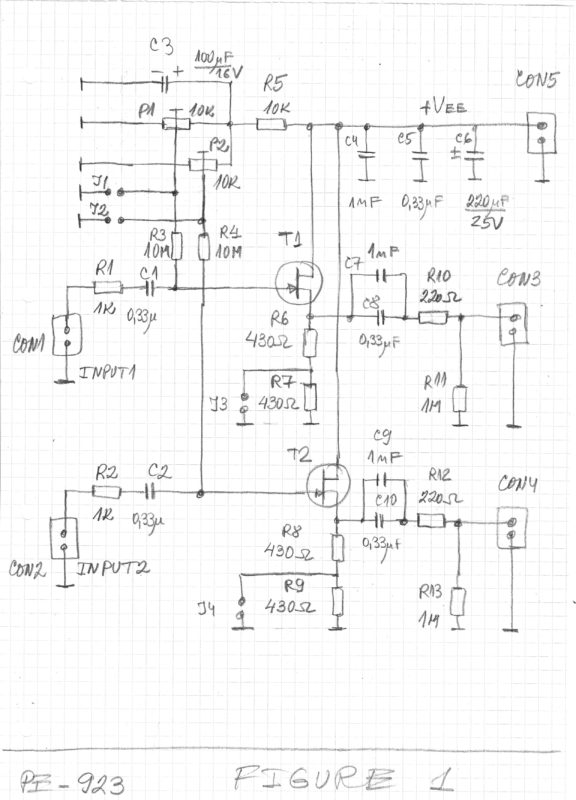 Low Cost Dual Channel Active AC Analog Probe