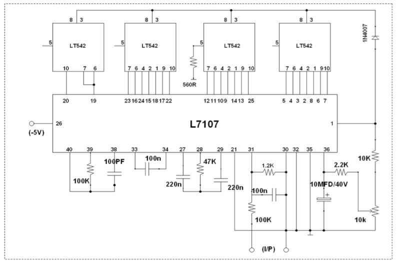 Digital Satellite Finder | Full Circuit diagram with Explanation