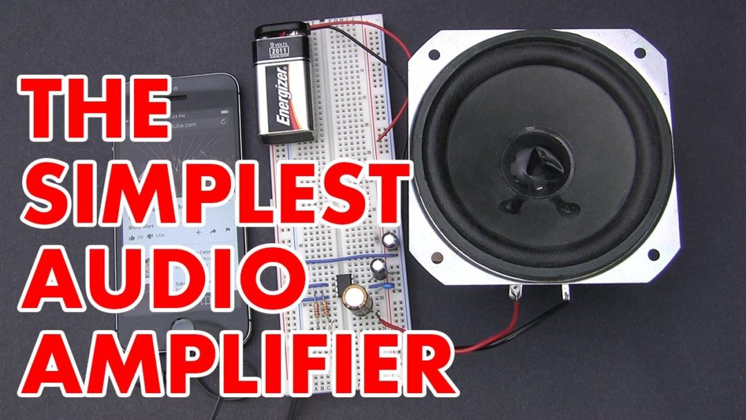 Constructing One Watt Audio Amplifier Using LM386 | Video Tutorial