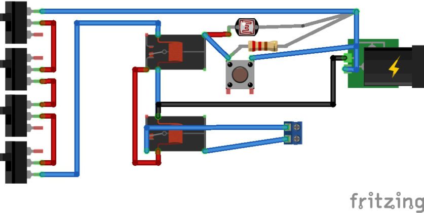 6V Laser Security System | Detailed Circuit Diagram Available