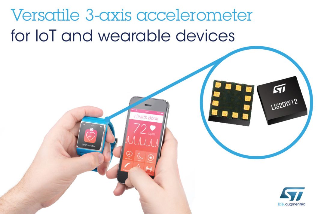 Accelerometer Delivers High Resolution & Low Power in Tiny Footprint