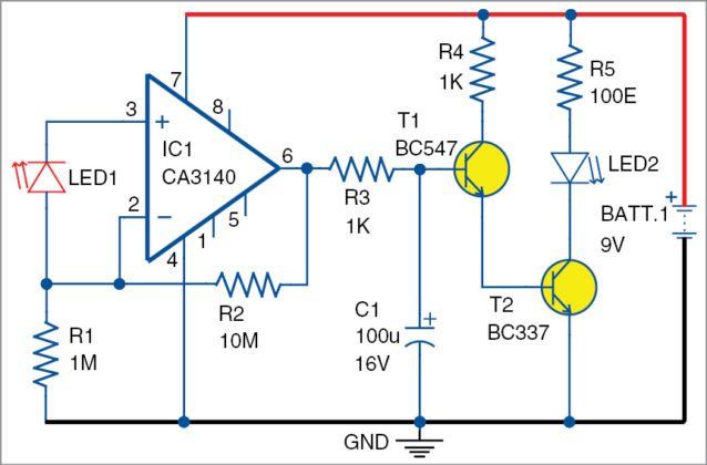LED As Light Sensor | Electronics Do It Yourself Project
