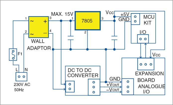 Simple DC To DC Converter For Microcontroller Kit