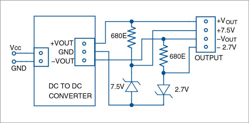 Simple DC To DC Converter For Microcontroller Kit