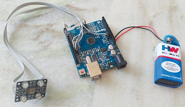 Rgb Color Detector Using Tcs3200 Sensor Module