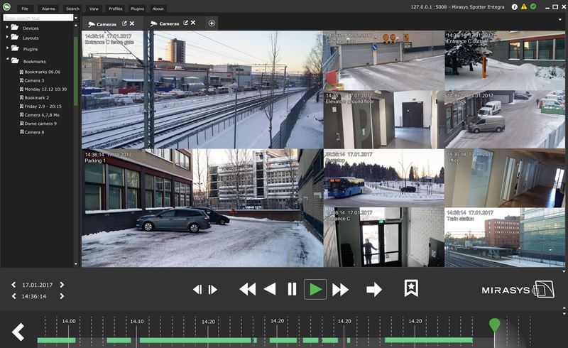 New Generation Video Management System – Mirasys VMS V8