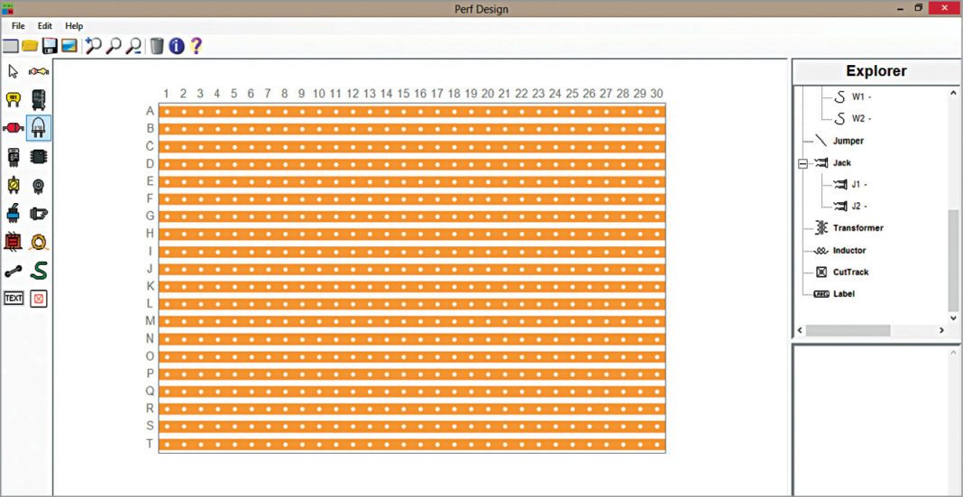 Calling PerfDesign For Perf Boards, Strip Boards | Software Review