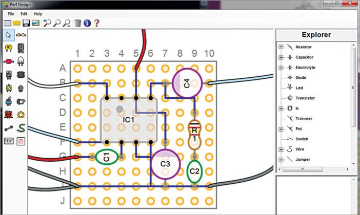 Calling PerfDesign For Perf Boards, Strip Boards | Software Review