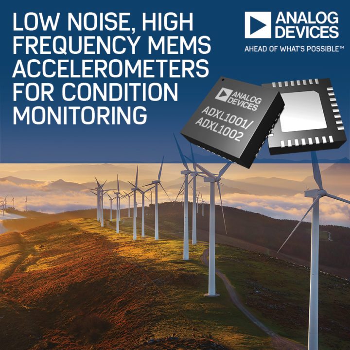 New Mems Accelerometers For Conditioning Monitoring