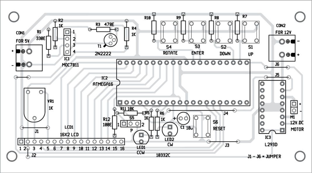 Auto Reversible DC Motor with Speed and Rotation Control | Full Project