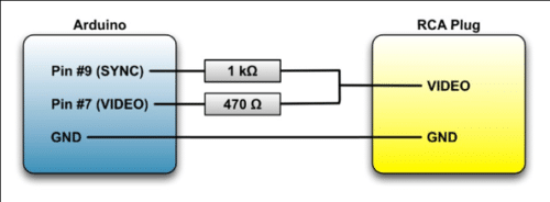Ping Pong Game Using Arduino | Prototype Circuit Diagram