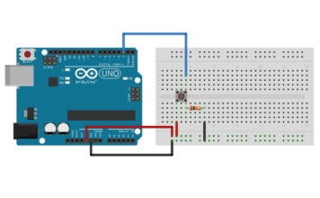Ping Pong Game Using Arduino | Prototype Circuit Diagram
