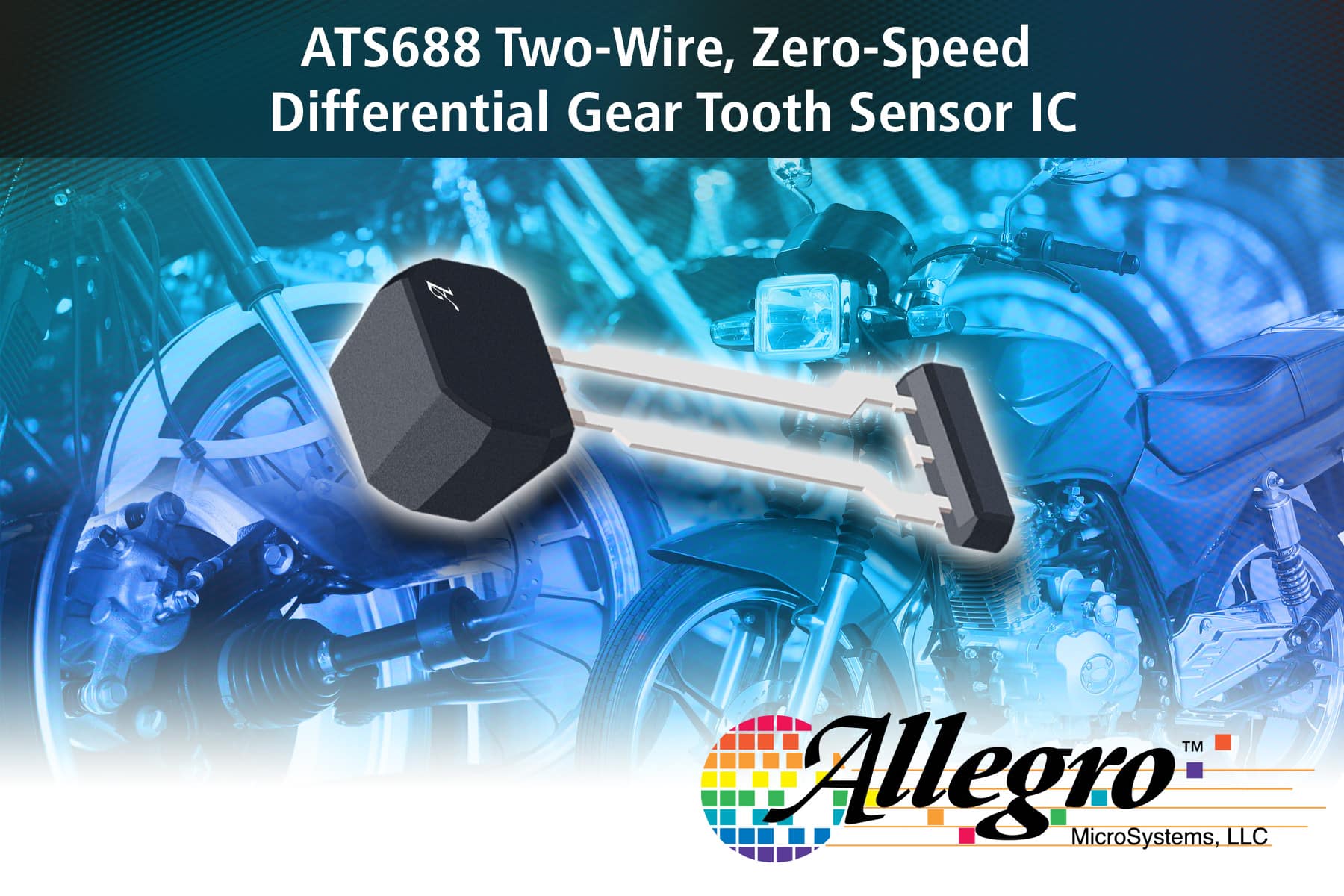 Two-Wire, Zero Speed Differential Wheel Speed Sensor IC