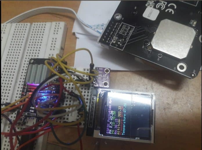 ESP32 Particulate Matter Monitoring