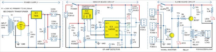 Simple Multi-Sensor Fire Alarm | Full Electronics Project