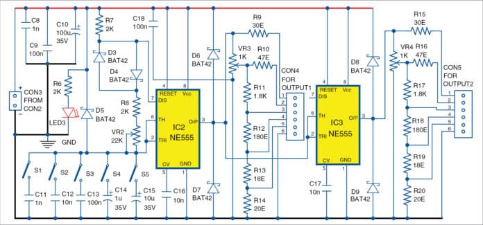 Signal Generator and Inverter Using NE555 Timers | Full DIY Projects