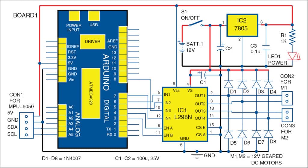 Self-Balancing Robot | Arduino-Based Two-Wheel Self-Balancing Segway
