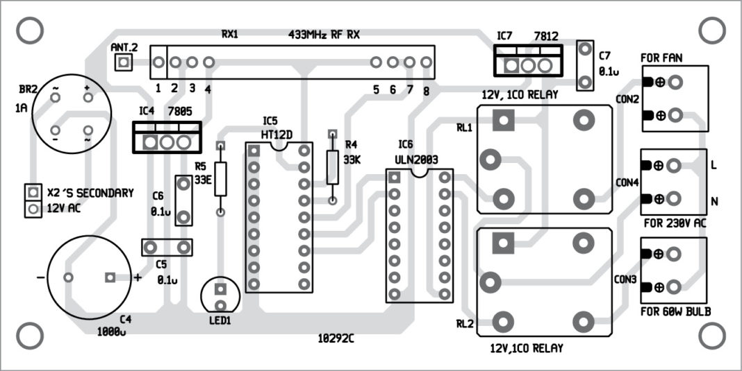 Touchscreen & GLCD Based Home Automation | Full Project