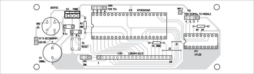 Touchscreen & GLCD Based Home Automation | Full Project