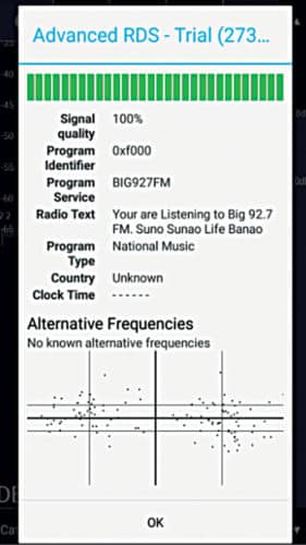 Software Defined Radio with Android Smartphones