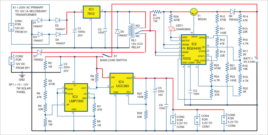 Multifunction Rechargeable Digital Clock | Detailed Electronics Project