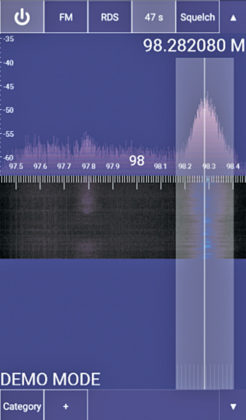 Software Defined Radio with Android Smartphones