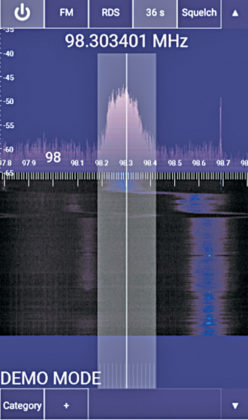 Software Defined Radio with Android Smartphones