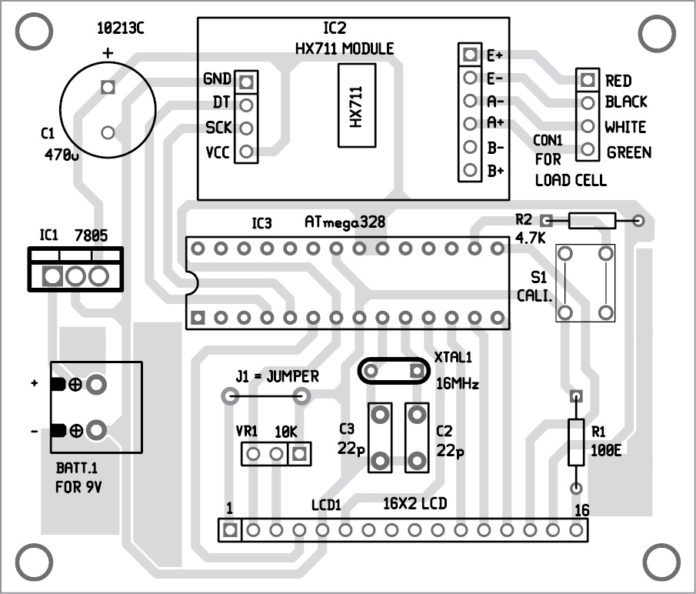 Build Your Own Digital Weighing Machine | Full Electronics Project