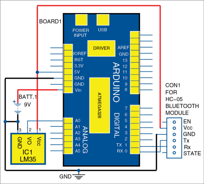 Temperature Monitoring on Smartphone | Full Electronics Project