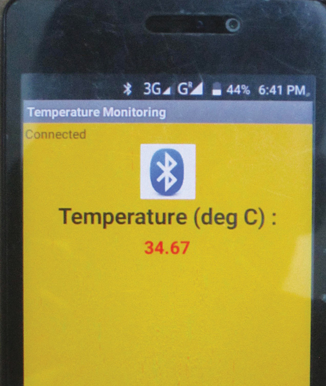 Temperature Monitoring on Smartphone | Full Electronics Project