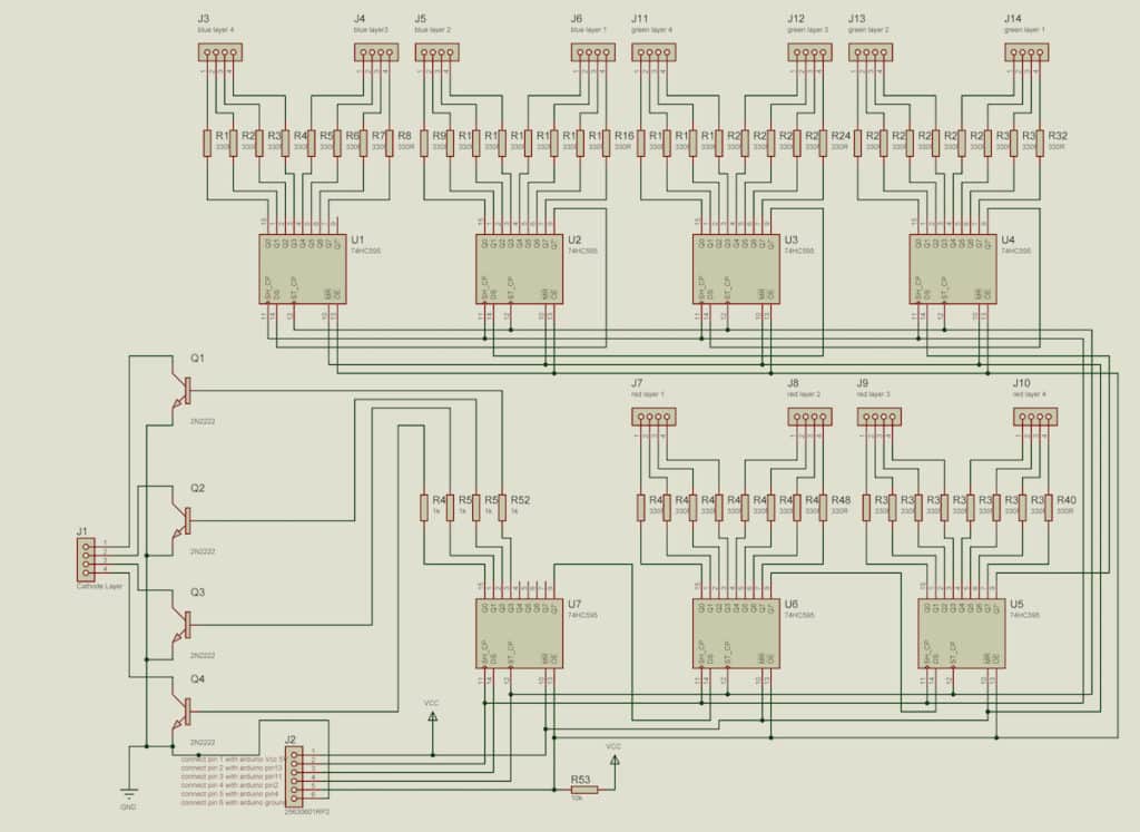 4x4x4 RGB LED Cube | Full DIY Project