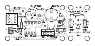 High Voltage Generator for Microcontroller Projects | Full Electronics ...