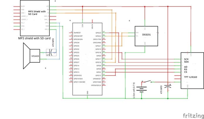 ESP32 Development Board Talking Clock | Prototype Project
